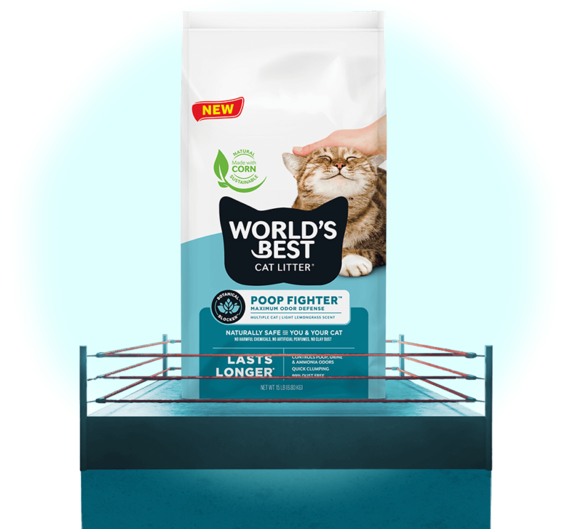 Poop Fighter® Cat Litter | Block and Neutralize Poop Stink