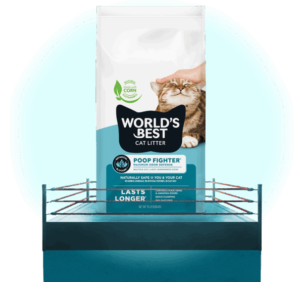 Poop Fighter® Cat Litter | Block and Neutralize Poop Stink
